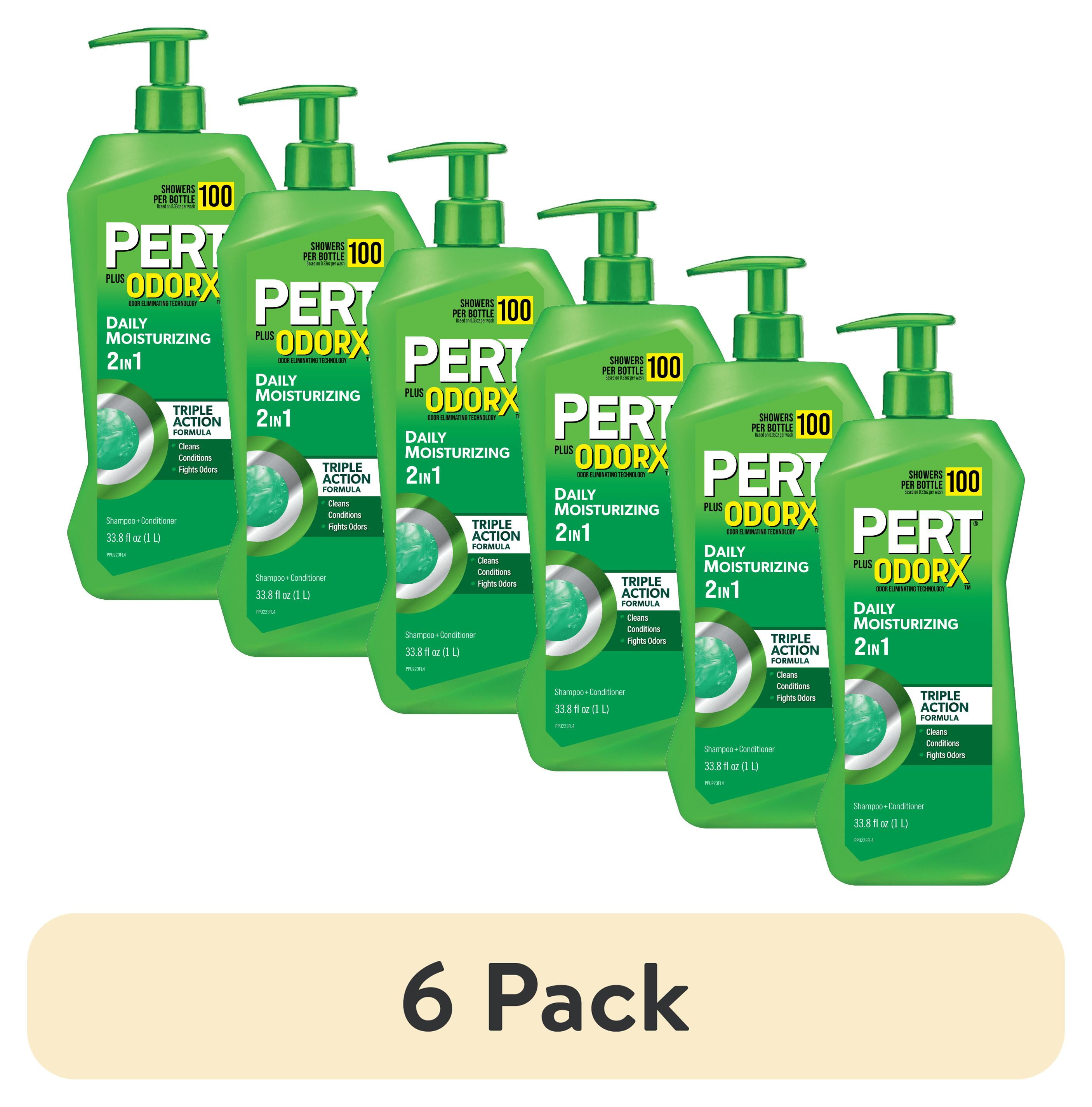 (6 pack) Pert 2-in-1 Complete Clean Shampoo and Conditioner, for Clean ...