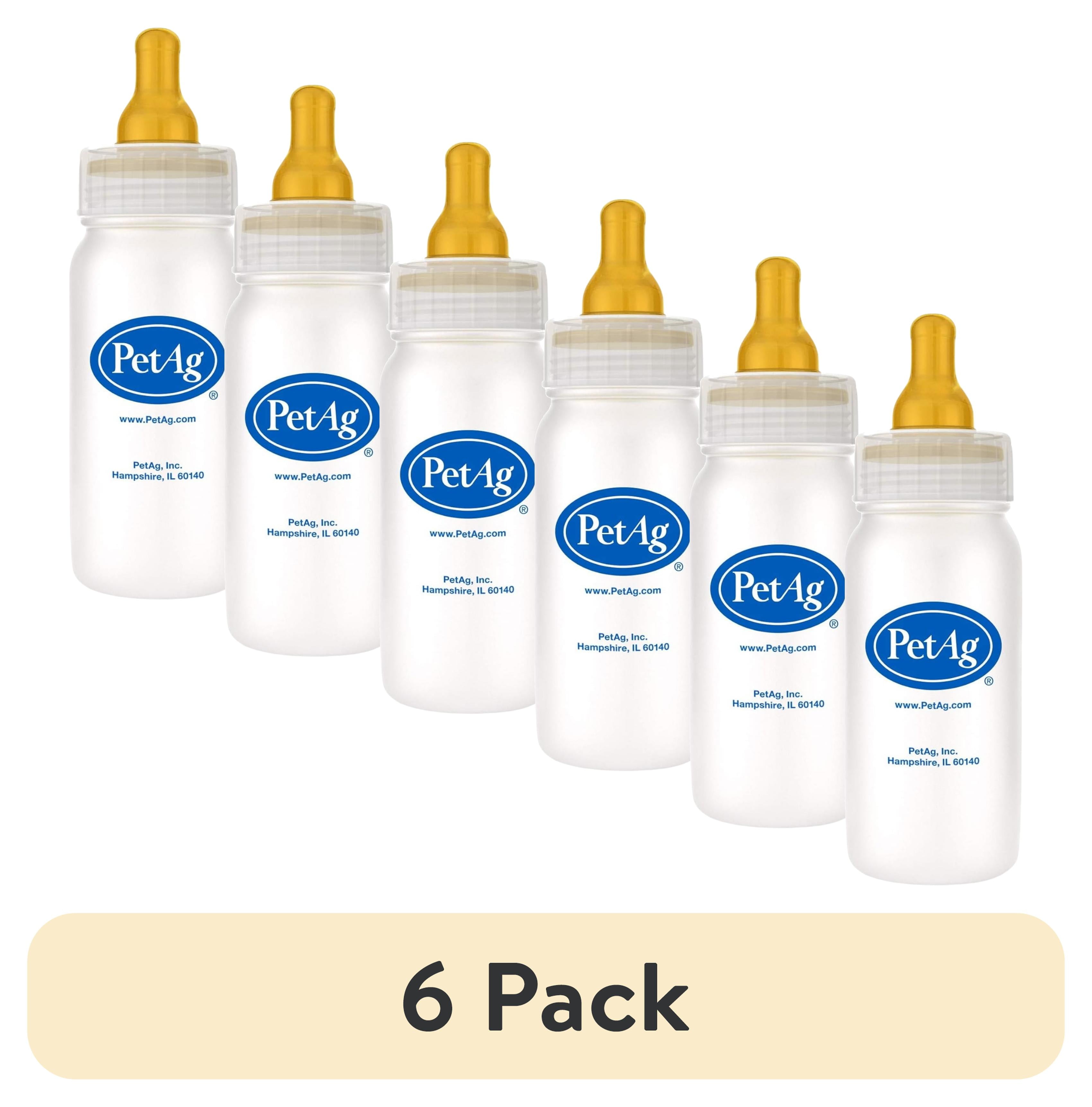 (6 pack) PetAg Small Animal Nurser Bottle - 4 oz - Walmart.com