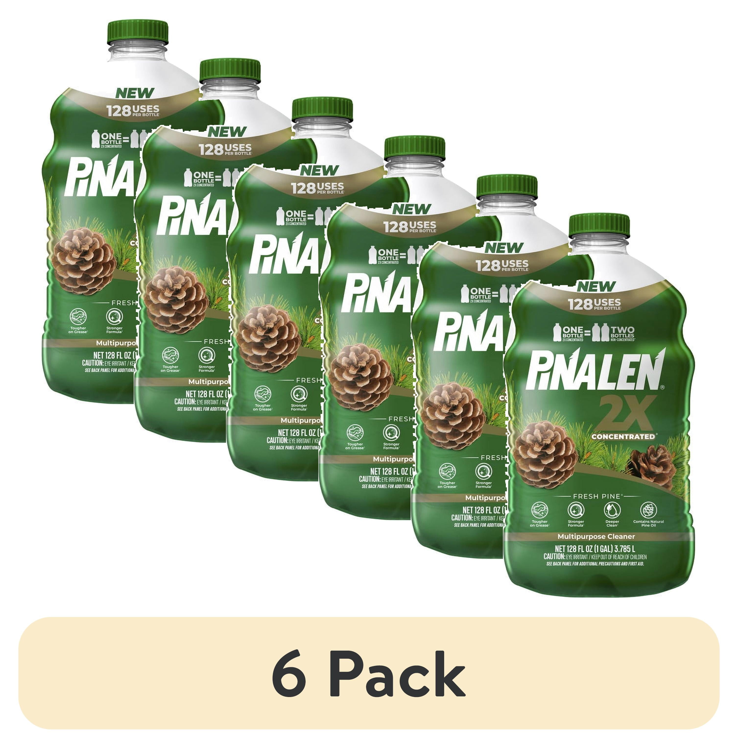 (6 pack) Pinalen 2X Multipurpose Cleaner - Fresh Pine Scent (128 fl oz ...