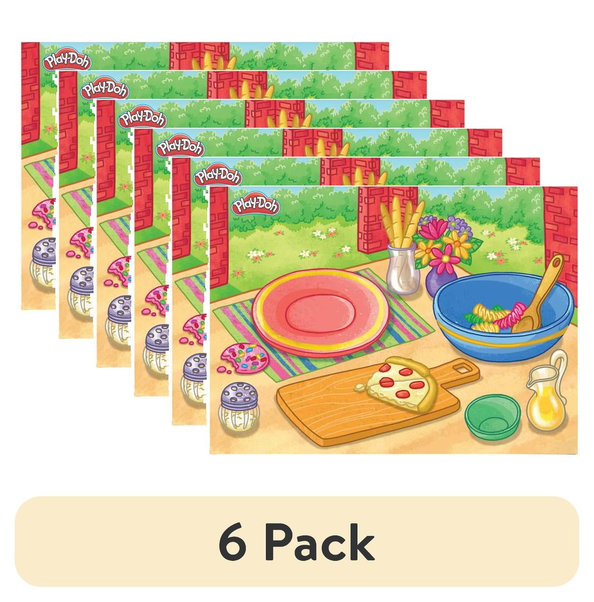 (6 pack) Play-Doh Pasta Dinner Playset, Kitchen Playset with 35+ Play ...