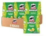 (6 pack) Pringles Mingles Dill Pickle and Ranch Puffed Snacks, Salty ...