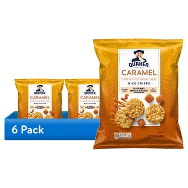Wowza Buttery Pancake Rice Crisps, Crunchy Rice Chips, 8 Pack, 3.5 oz ...