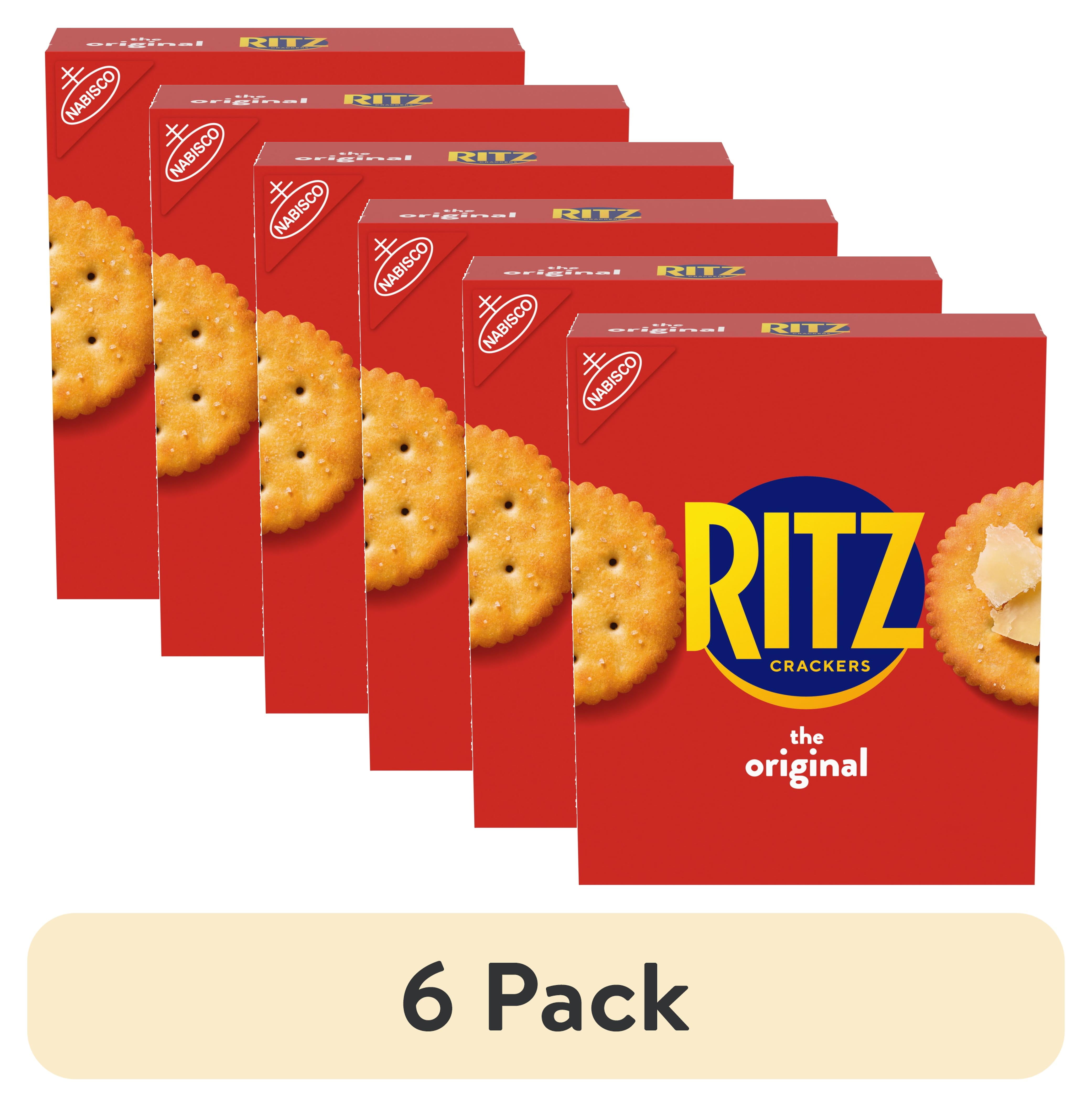 (6 pack) RITZ Original Crackers, Snacks for Kids and Adults, Lunch ...