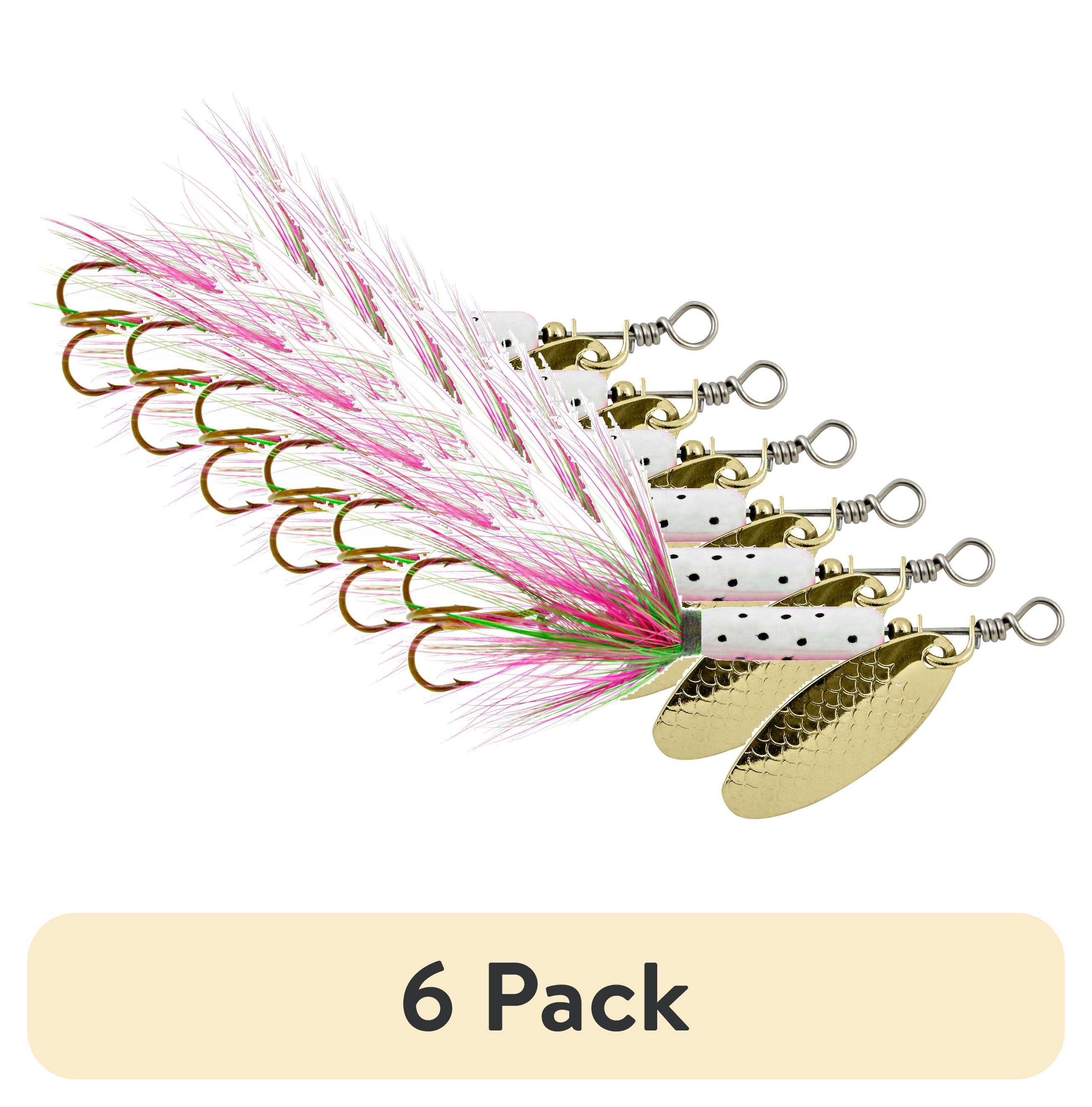 (6 pack) Ready 2 Fish Inline Spinner Lure Rainbow Trout Spinnerbaits ...