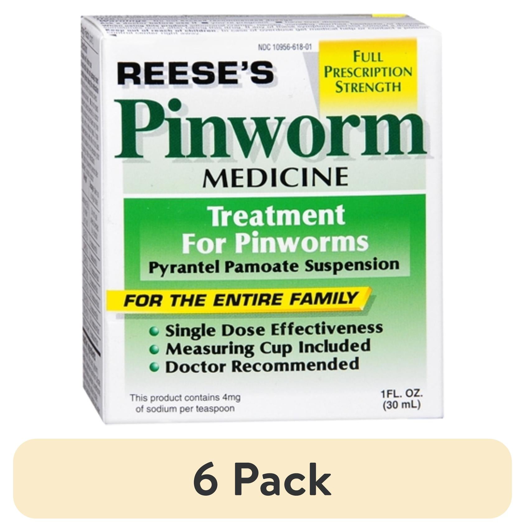(6 pack) Reese's Pinworm Medicine 1 oz - Walmart.com