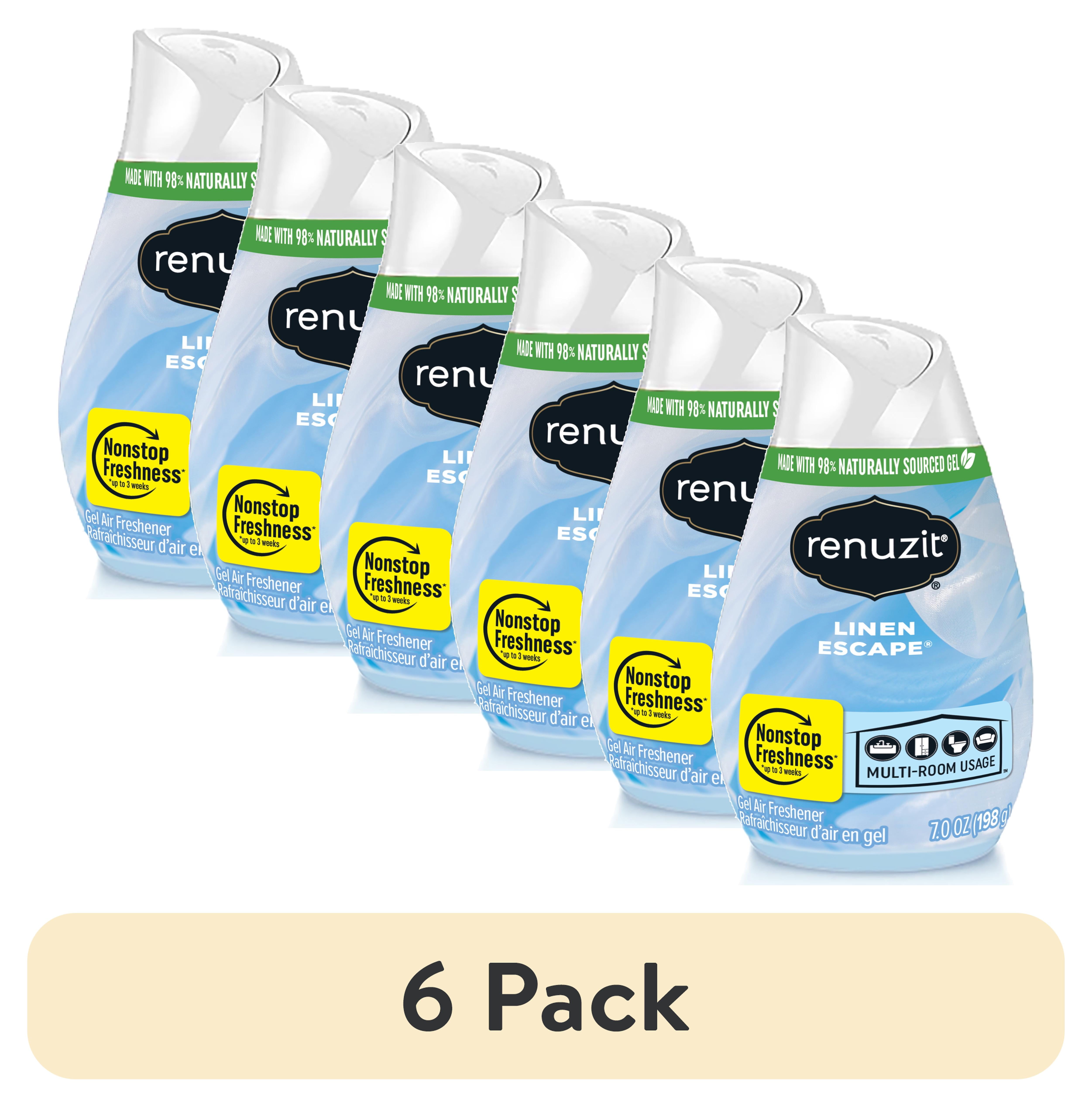 (6 pack) Renuzit Adjustable Air Freshener Snuggle Linen Escape 12/7oz ...