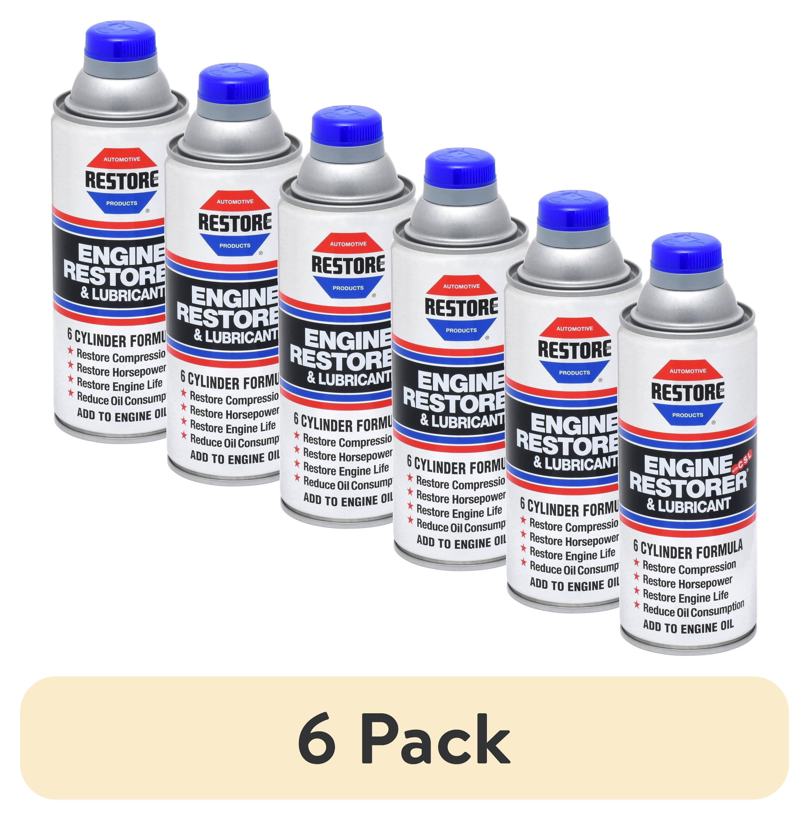 (6 pack) Restore 6-Cylinder Formula Engine Restorer and Lubricant - 12. ...