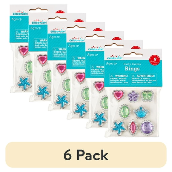 Way To Celebrate Multicolor Glow Party Pack 10 Pieces with Glow Sticks ...