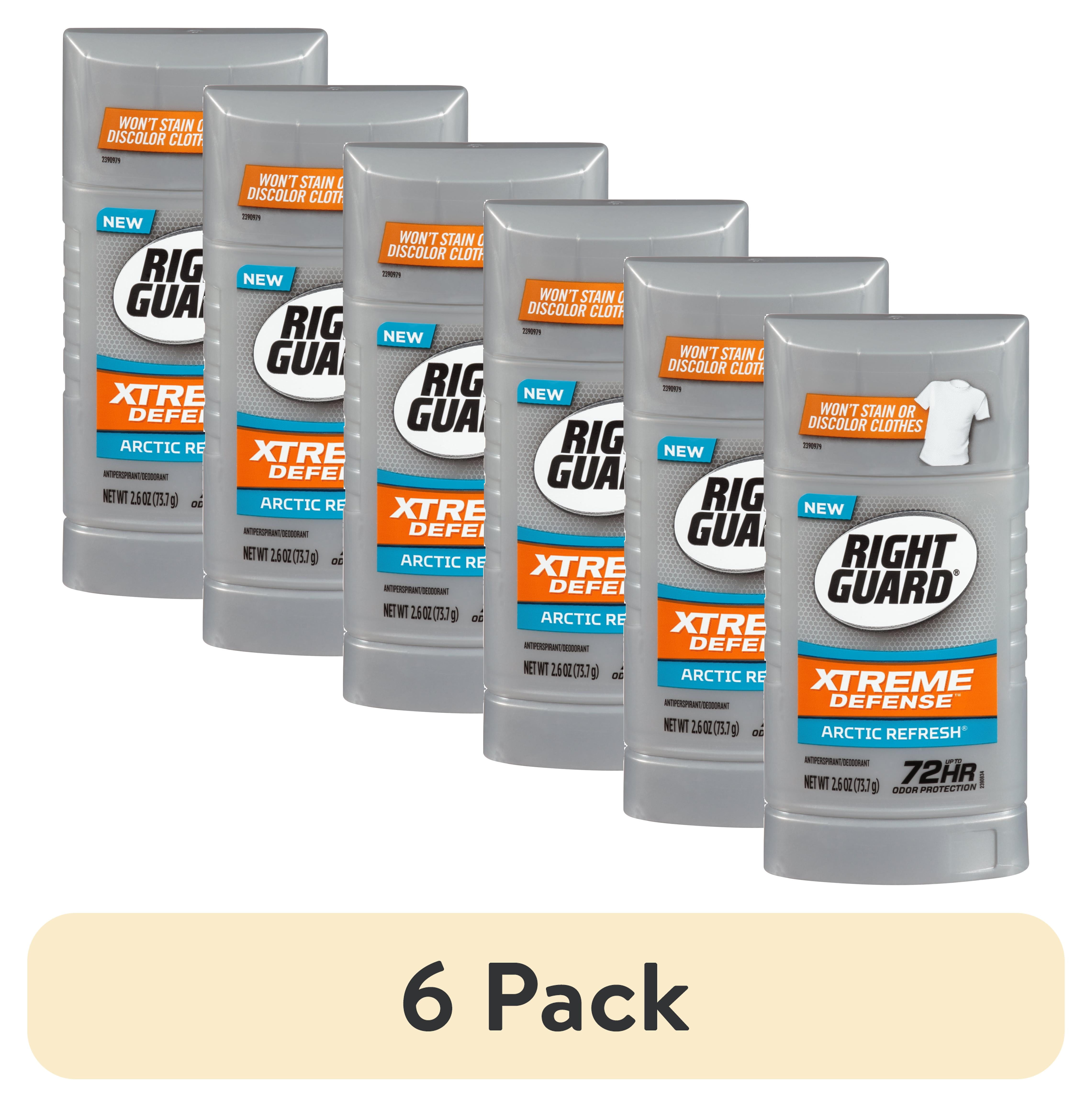 (6 pack) Right Guard Xtreme Defense Solid Antiperspirant & Deodorant ...