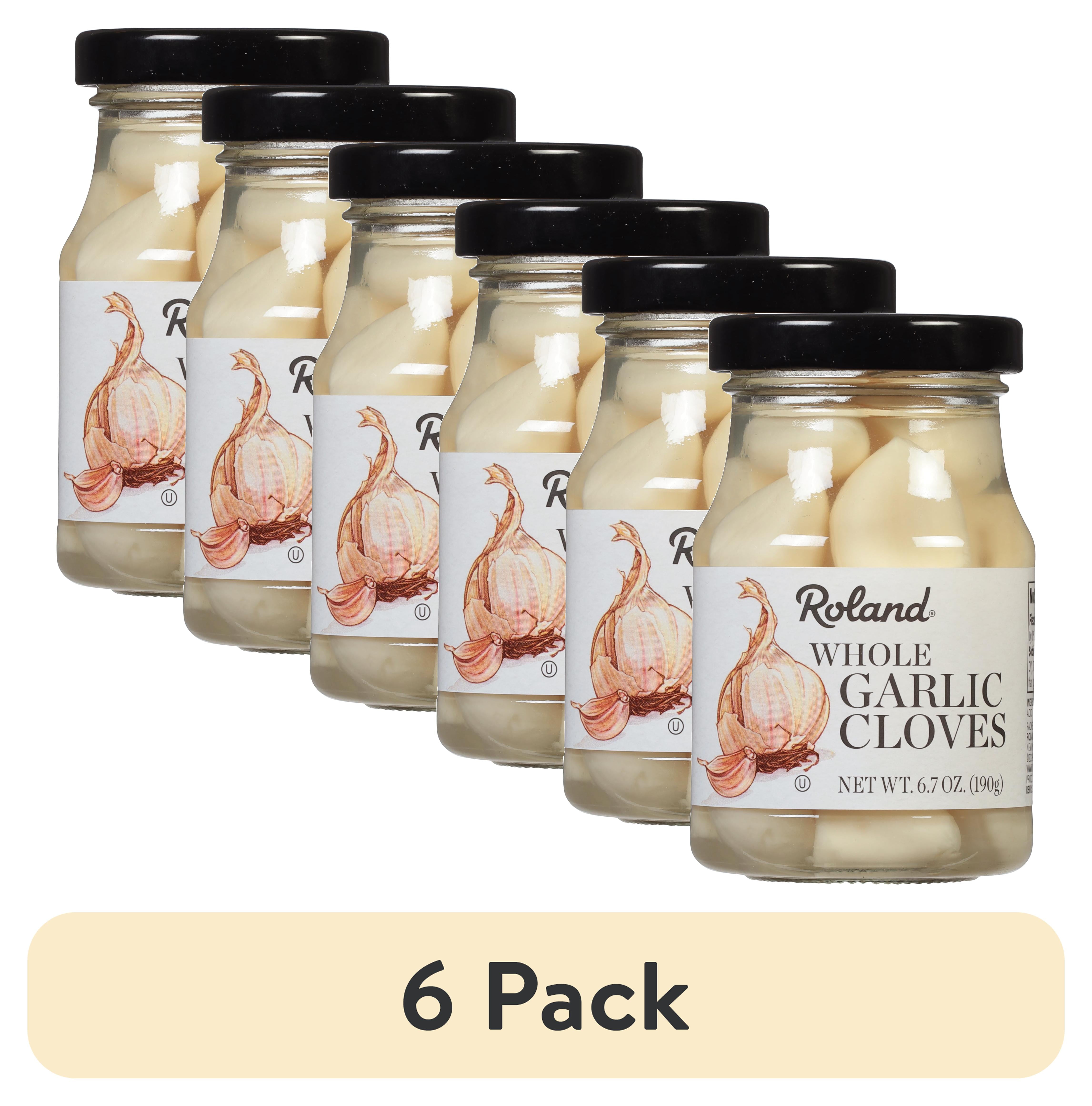 (6 pack) Roland Whole Clove Garlic in Brine, 6.7oz - Walmart.com