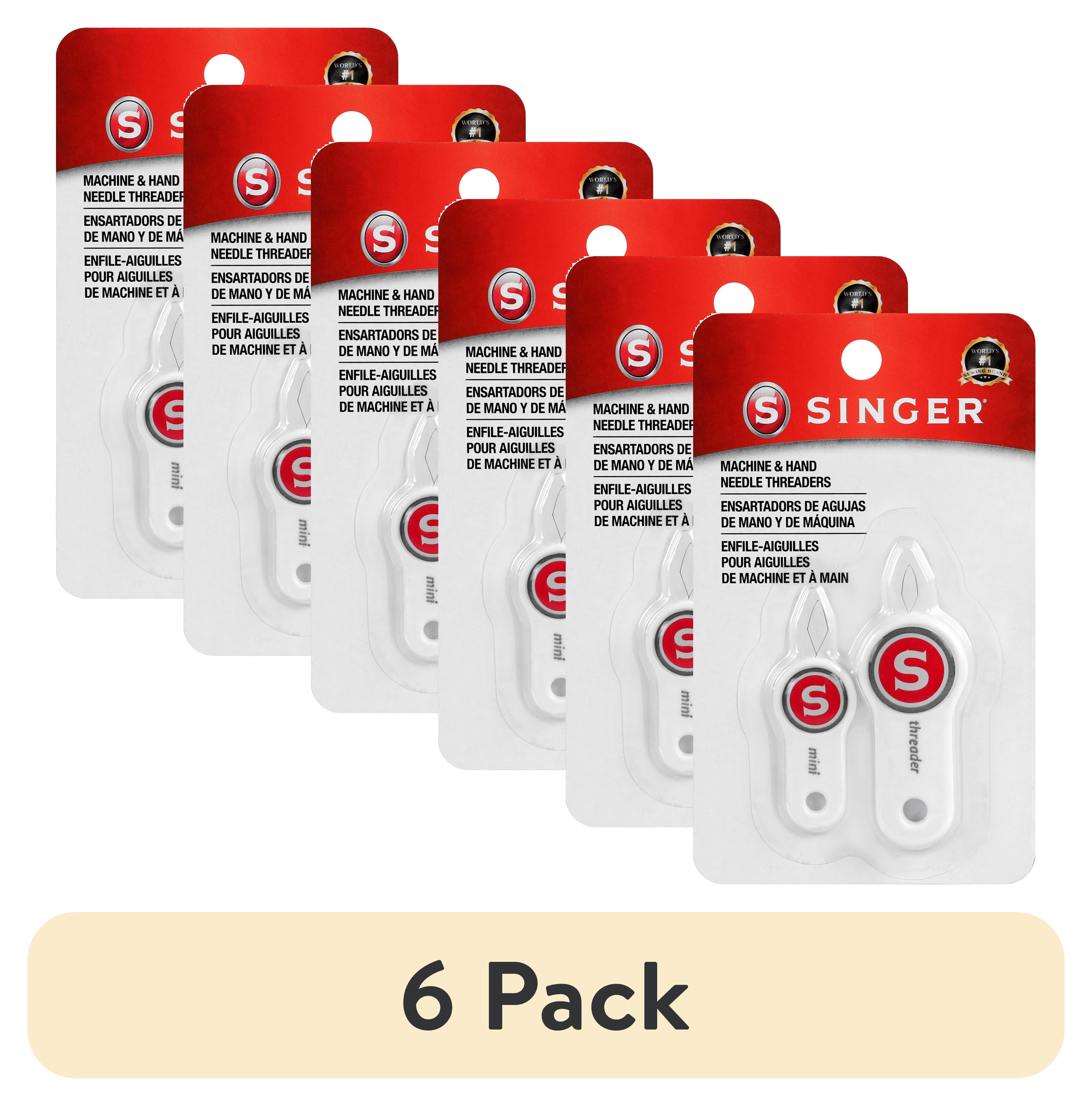 (6 pack) SINGER Sewing Machine & Hand Needle Threaders, 2 Count ...