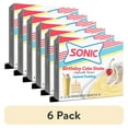 (6 pack) SONIC® Birthday Cake Shake Instant Pudding, 4 Servings, 2.58 ...