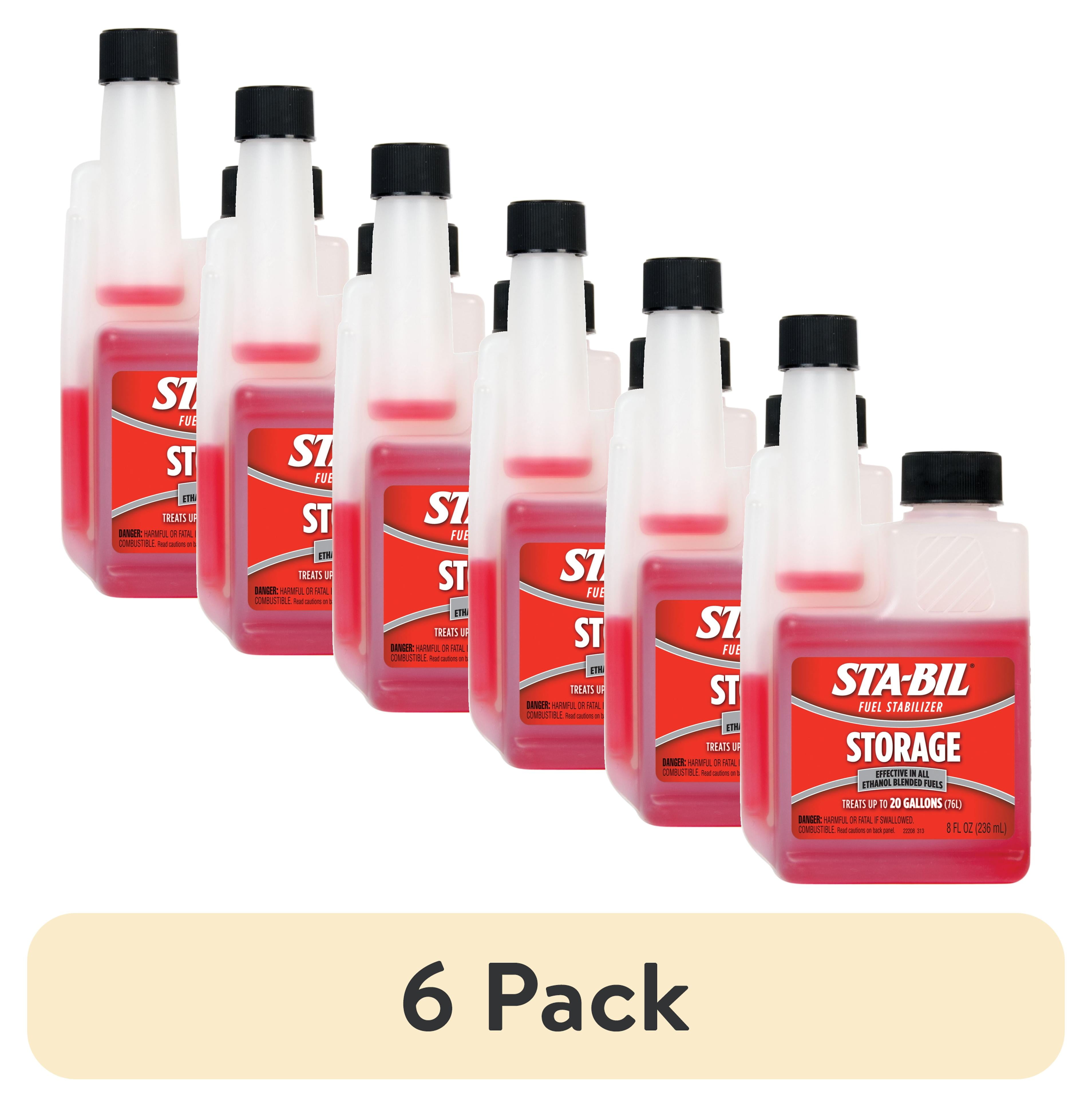 (6 pack) STA-BIL Storage Fuel Stabilizer 8 Oz. Protects Engine from Gum ...
