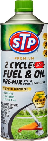 (6 pack) STP Premium 2-Cycle 50:1 Fuel & Oil Pre-mix with Fuel ...