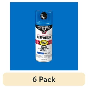 Rust-Oleum Clear Gloss Enamel Spray Paint, Stops Rust, Turbo Spray ...