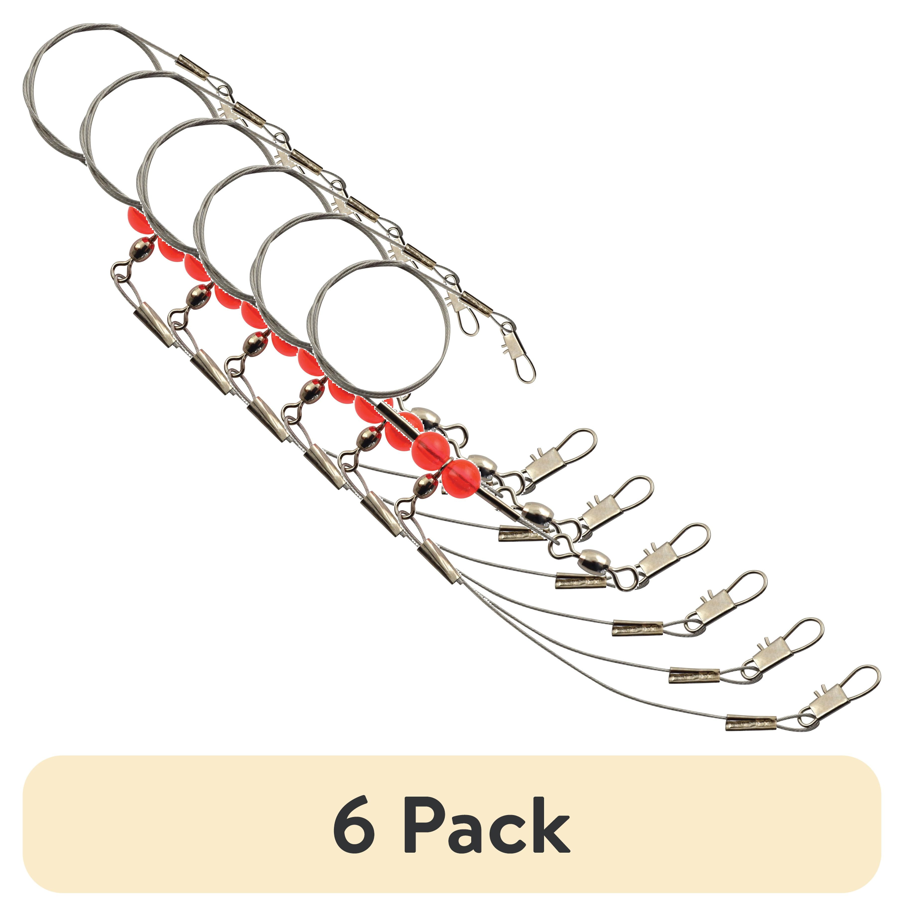 (6 pack) Sea Striker Single Drop Wire Coated Bottom Rig - Walmart.com
