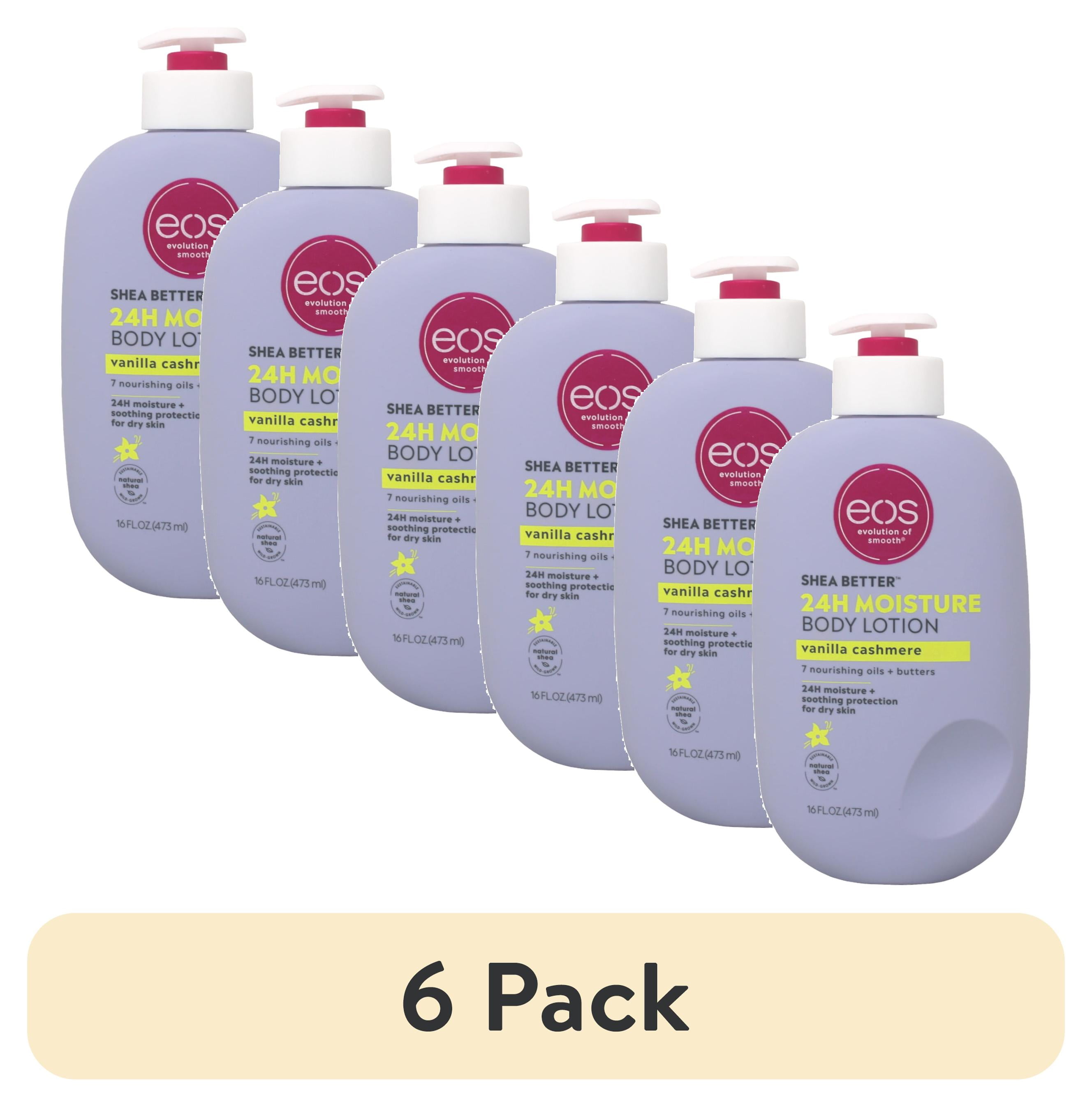 (6 pack) Shea Better Body Lotion- Vanilla Cashmere, 24-Hour Moisture ...
