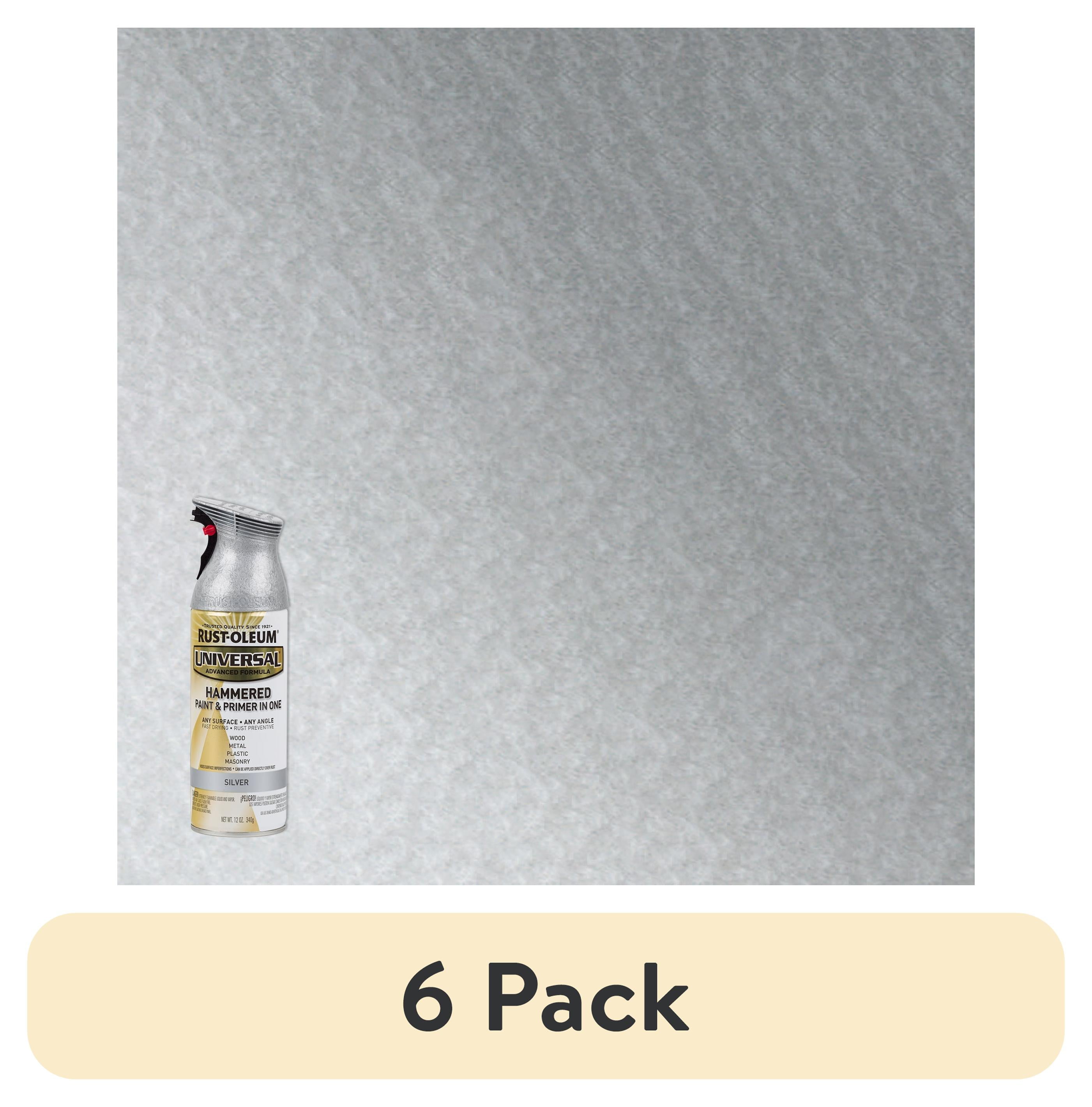 (6 pack) Silver, Rust-Oleum Universal All Surface Interior/Exterior ...