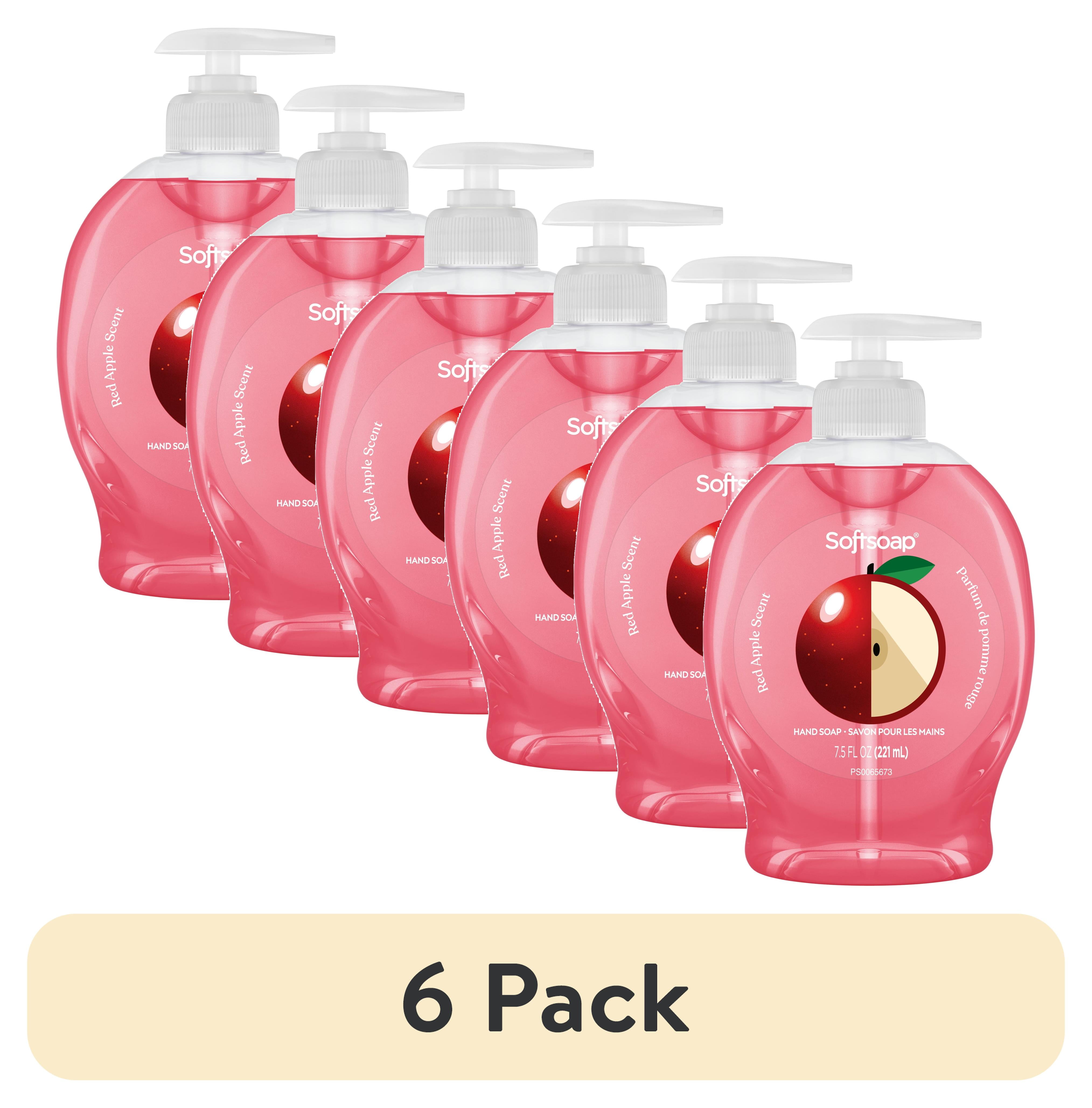 (6 pack) Softsoap Limited Edition Red Apple Liquid Hand Soap, Kitchen ...