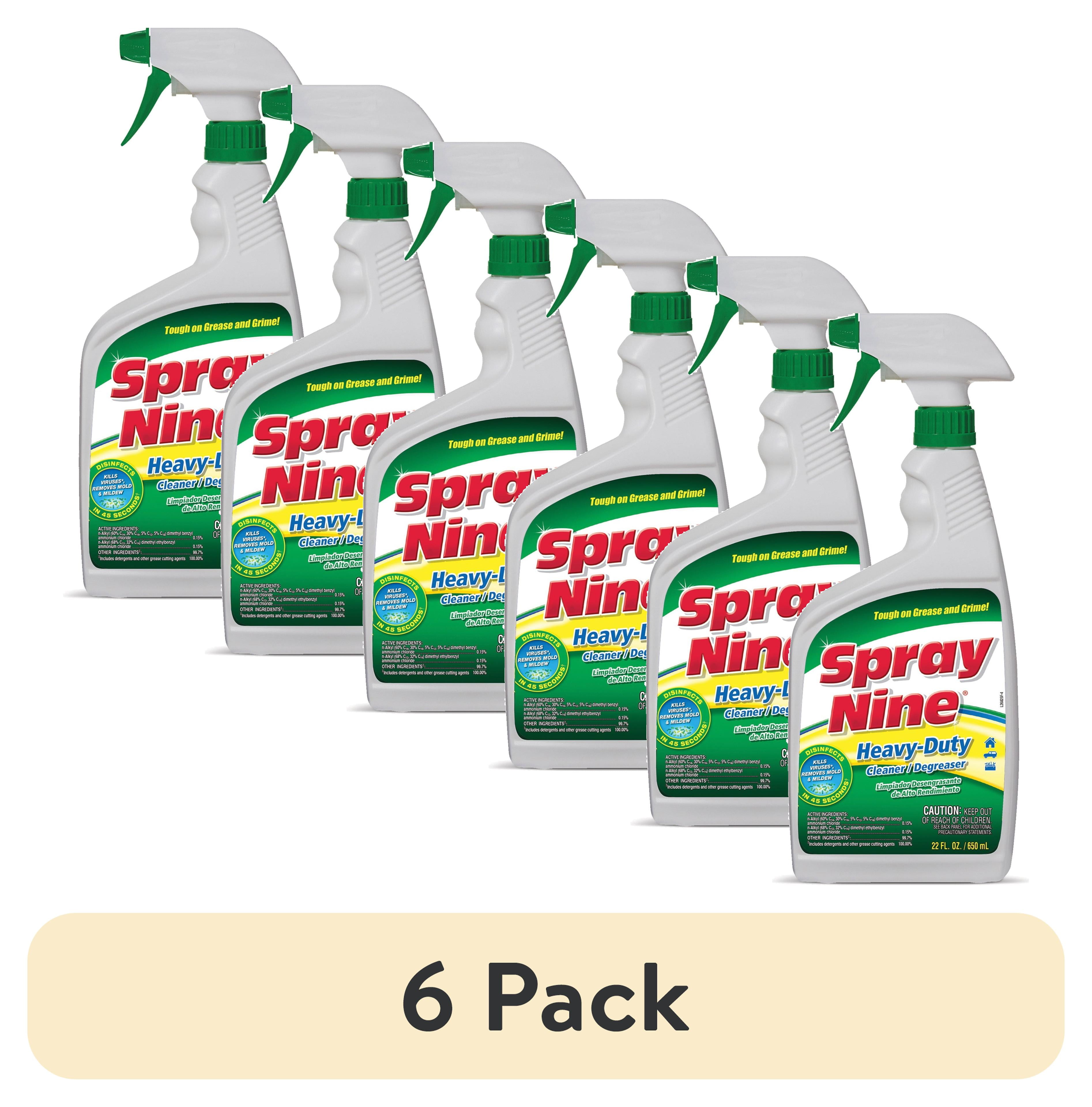 (6 pack) Spray Nine Heavy Duty Cleaner, Degreaser & Disinfectant for ...