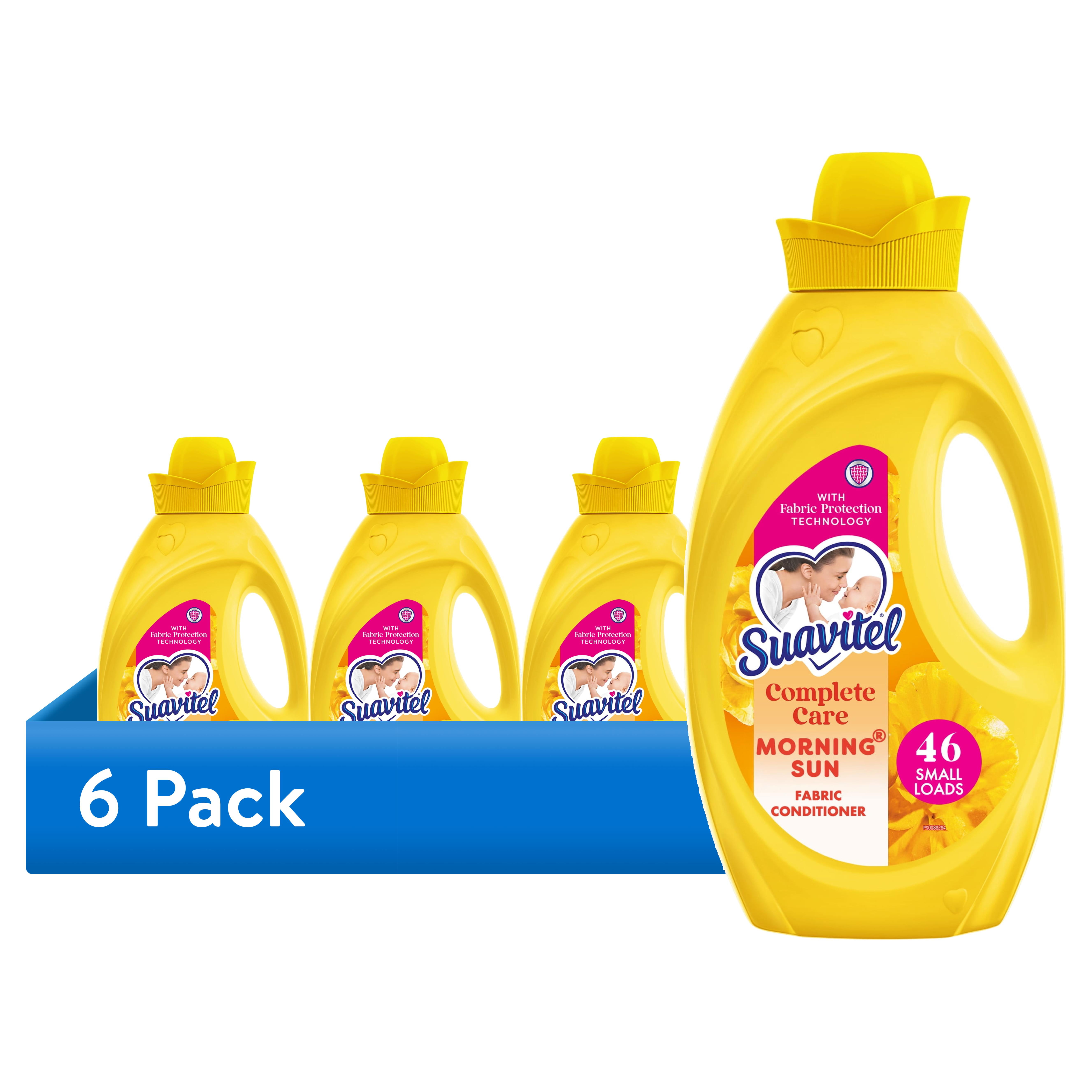 (6 pack) Suavitel Complete Liquid Fabric Softener, Fabric Conditioner ...