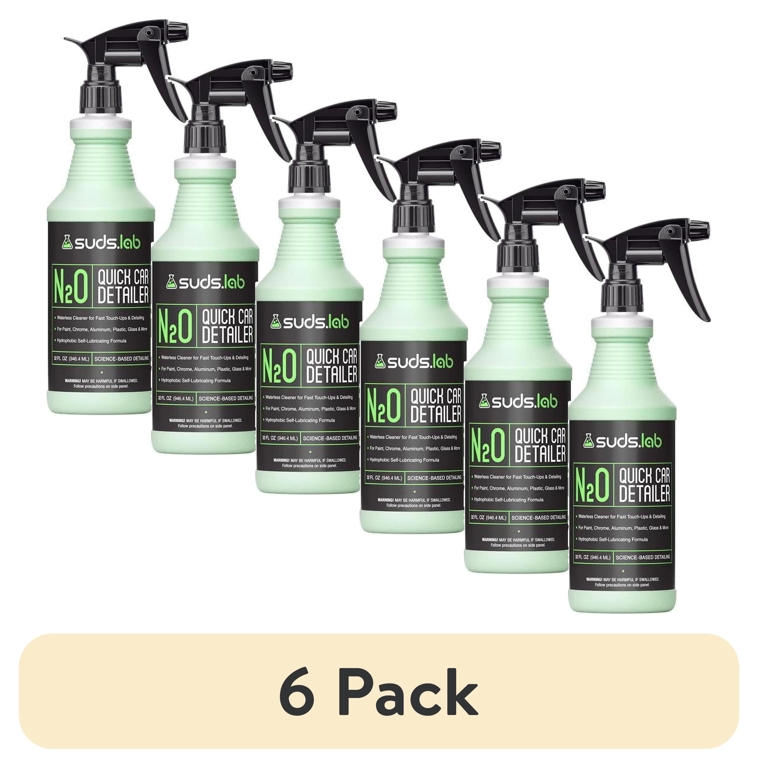 (6 pack) Suds Lab N2O Quick Car Detailer - 32 oz Bottle - Walmart.com