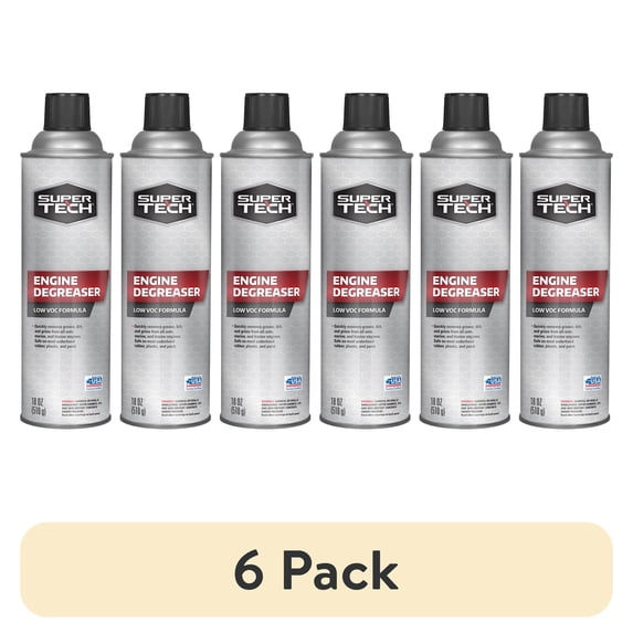 (6 pack) Super Tech Low VOC Formula Engine Degreaser, 18 oz - Walmart.com