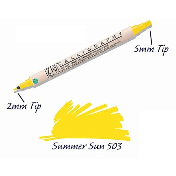 Zig Memory System Calligraphy Pens