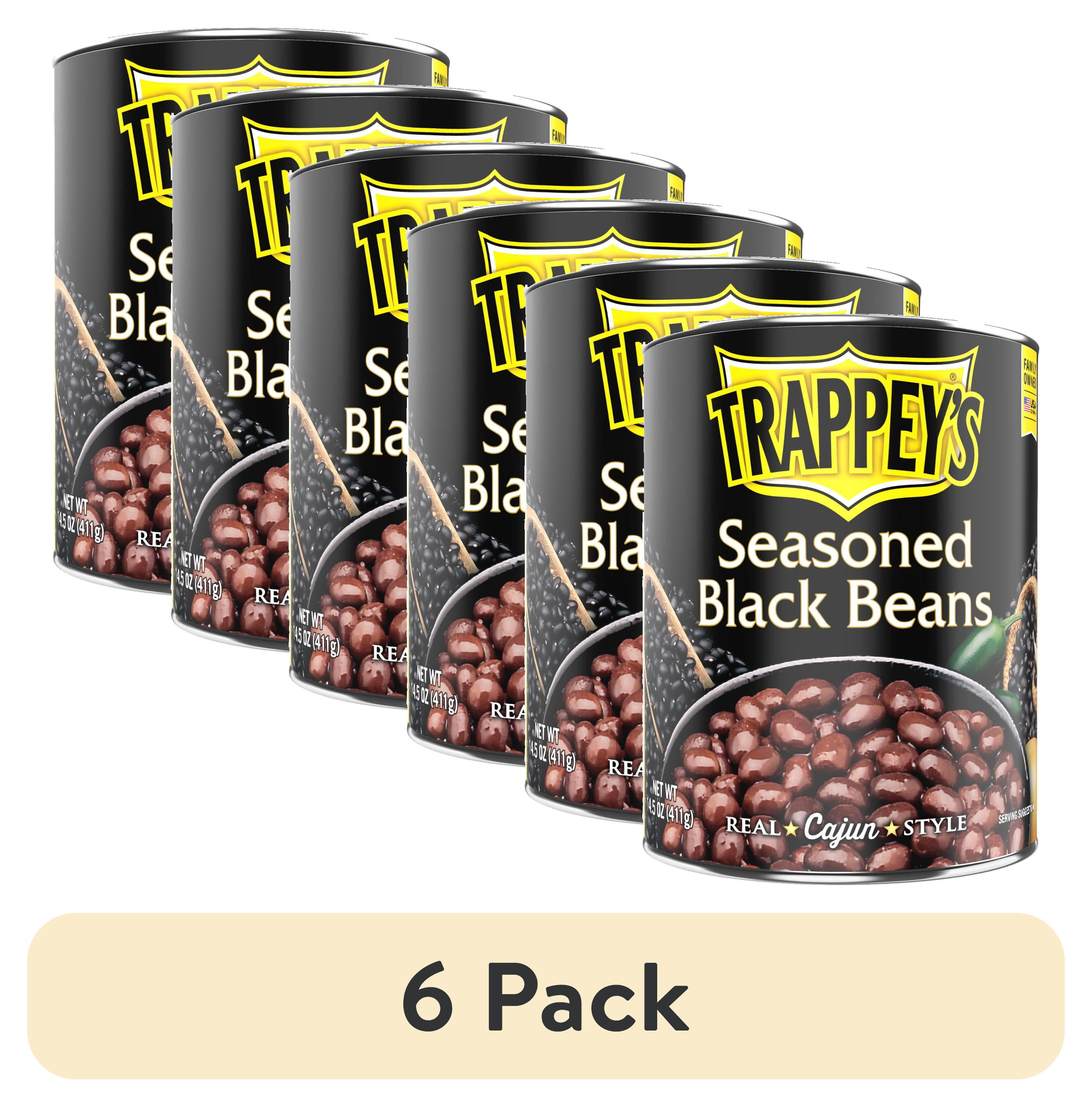 (6 pack) Trappey’s Black Beans, 15.5 oz., Can - Walmart.com