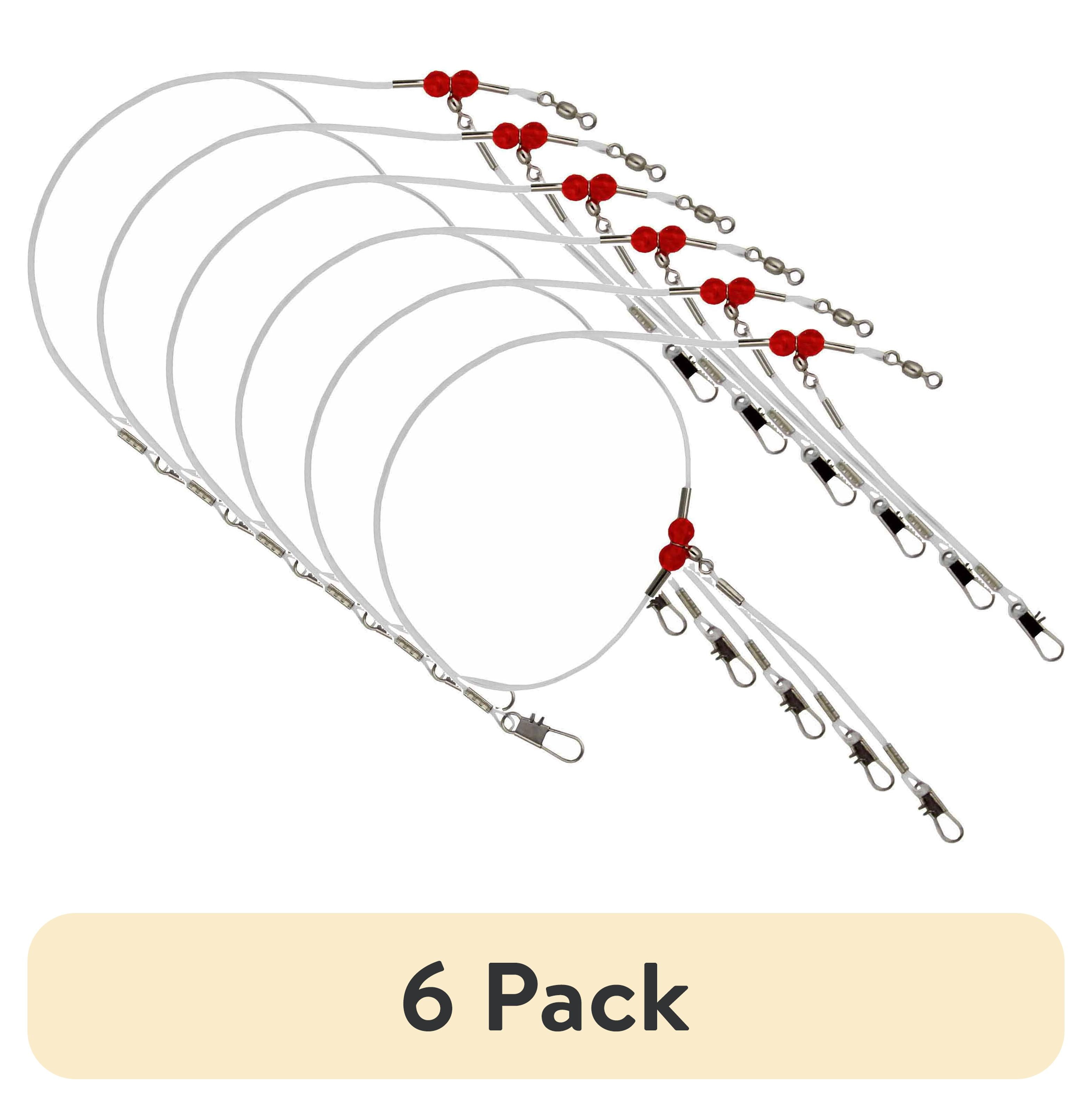 (6 pack) Tsunami Terminal Gulf Rigs 1-Drop Monofilament Rig - Walmart.com