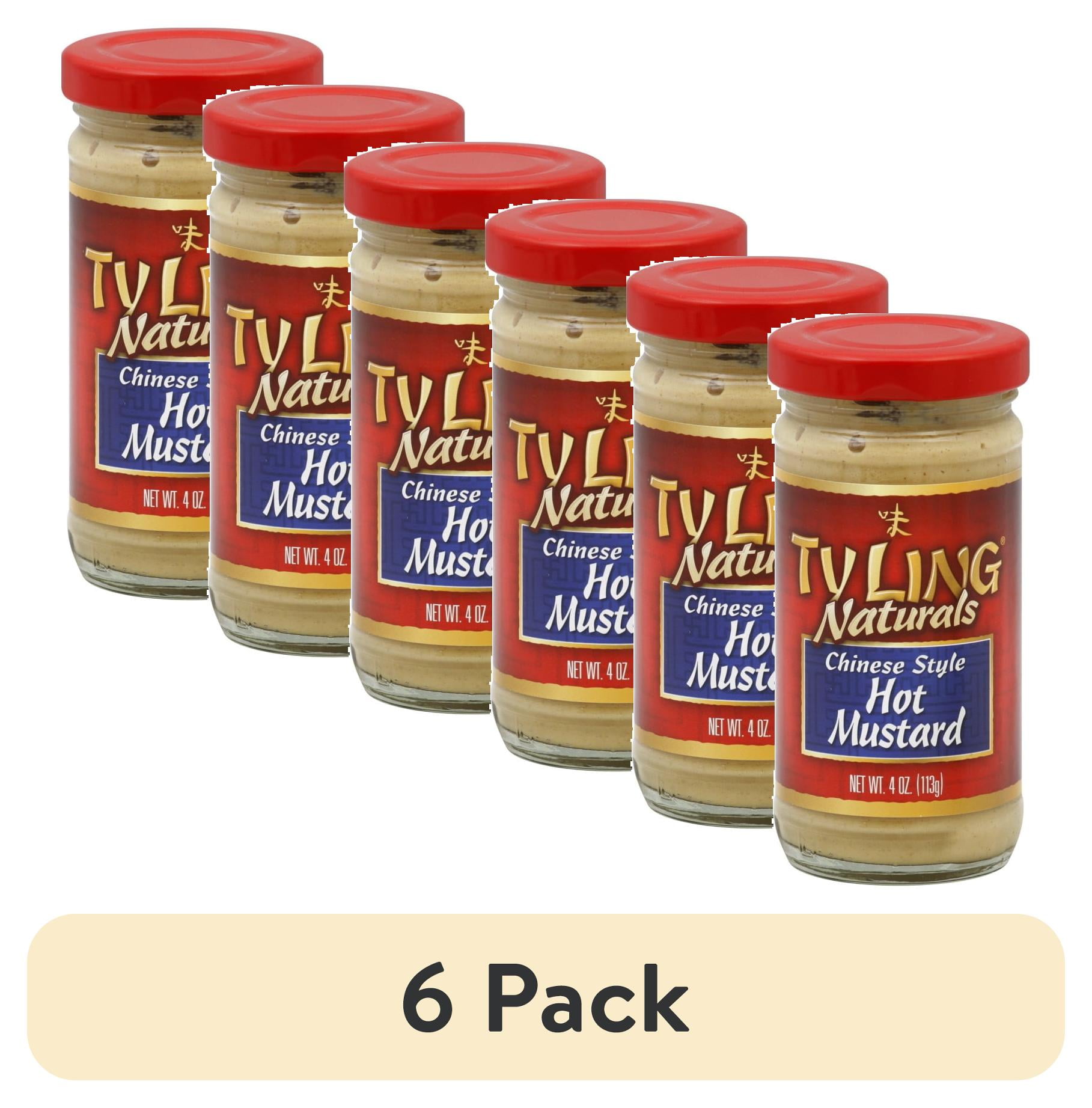 (6 pack) Ty Ling Mustard Chinese Hot, 4 Oz - Walmart.com