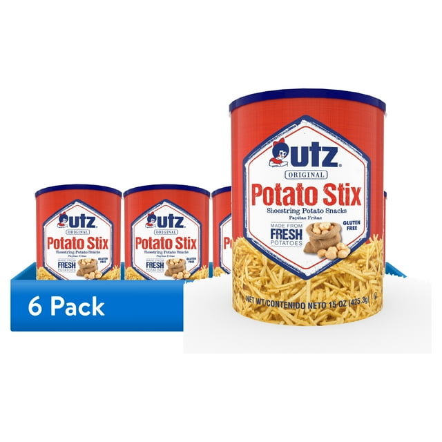 Utz Potato Stix Chips, 6/15oz Case Pack - Top Quality, Classic Design ...
