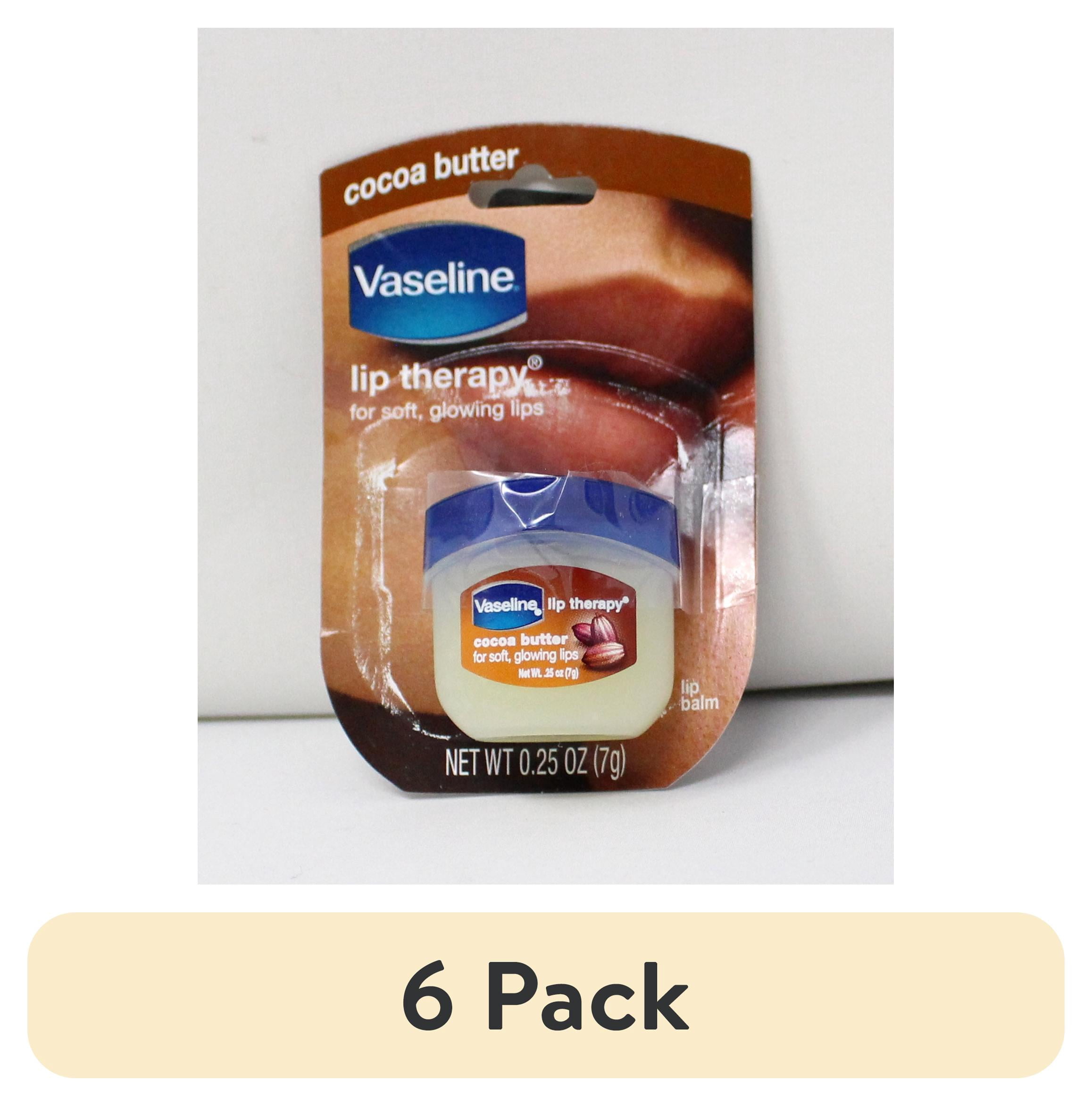 (6 pack) Vaseline Lip Therapy Original Mini 0.25 oz - Walmart.com