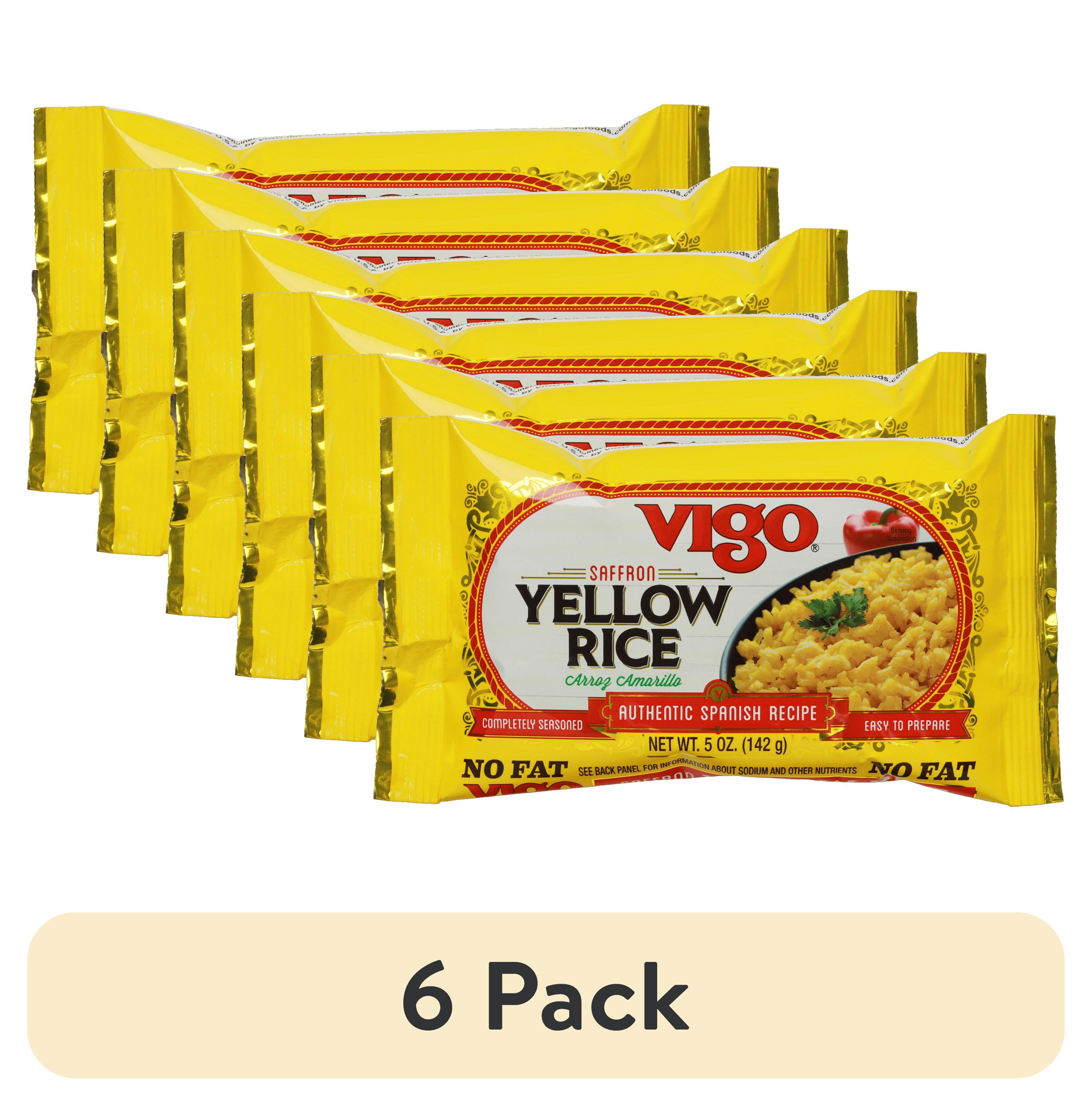 (6 pack) Vigo Rice Yellow, 5 oz Bag - Walmart.com