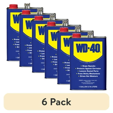 WD-40 Original Formula, Multi-Use Product, One Gallon [4-Pack ...