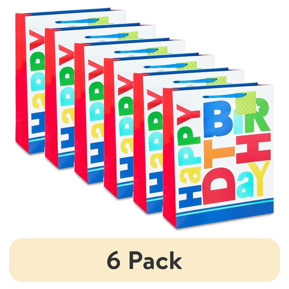 Birthday Gift Bags in Gift Bags - Walmart.com