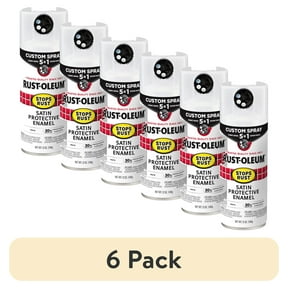 Rust-Oleum Clear Gloss Enamel Spray Paint, Stops Rust, Turbo Spray ...