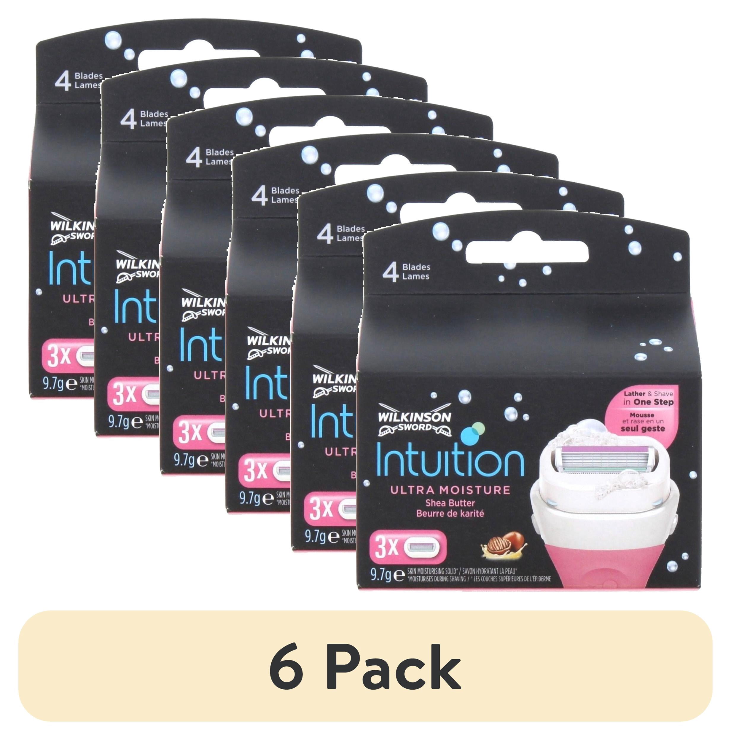 (6 pack) Wilkinson by Schick Intuition Ultra Moisture Shea Butter ...