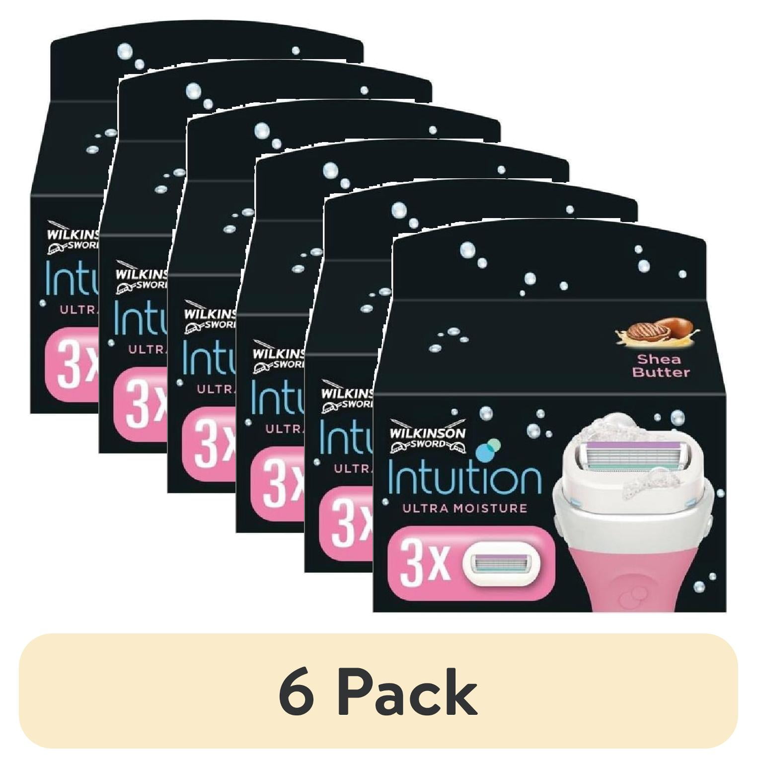 (6 pack) Wilkinson by Schick Intuition Ultra Moisture with Shea Butter ...