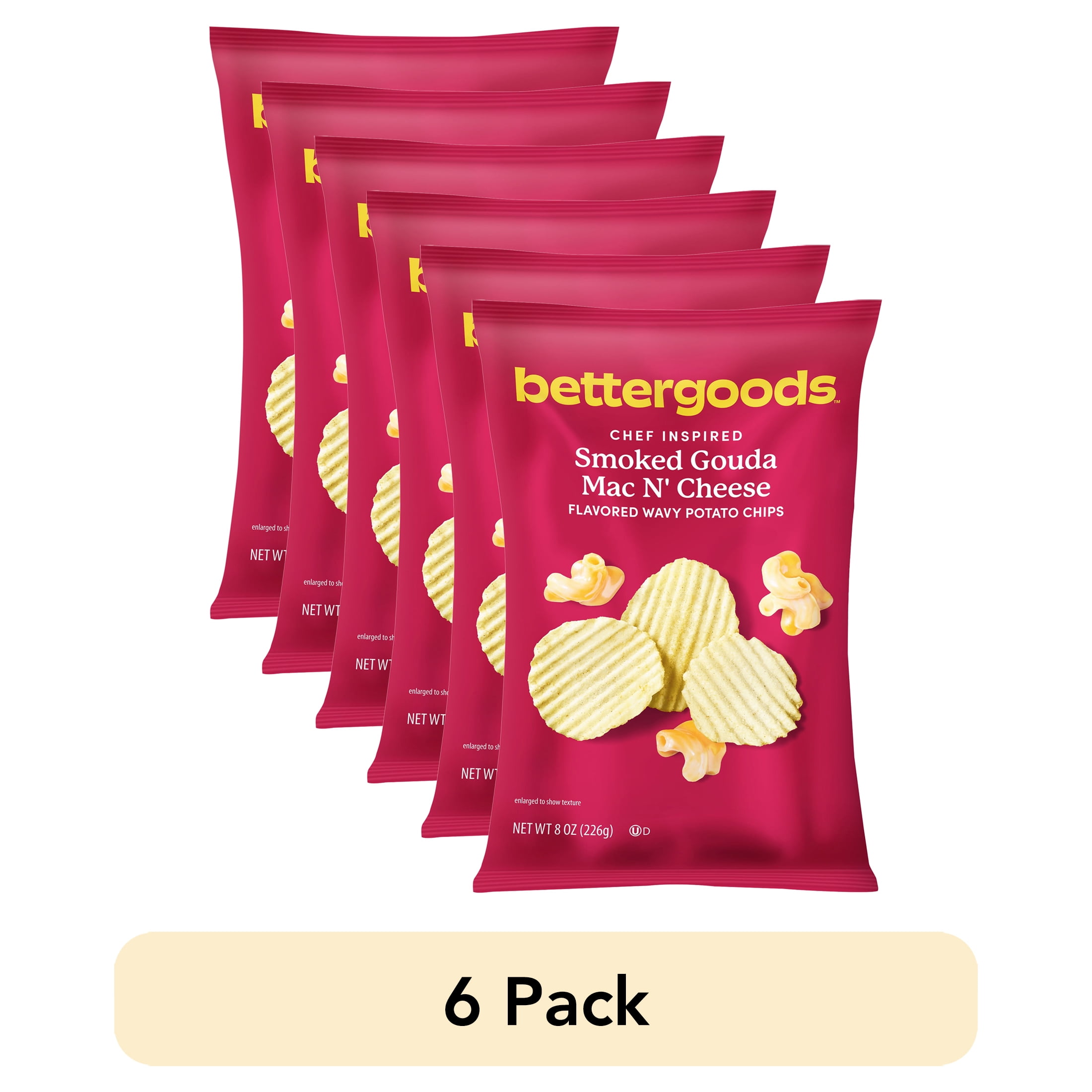 (6 pack) bettergoods Chef Inspired Smoked Gouda Mac N' Cheese Flavored ...