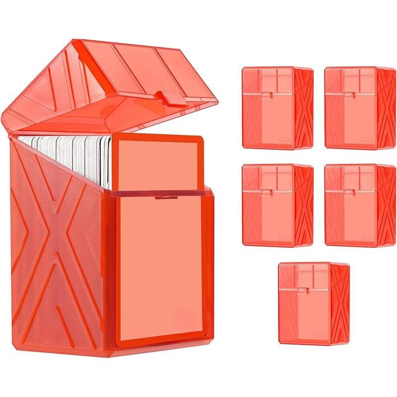 6-pack card case, plastic card case for trading cards, sturdy card ...