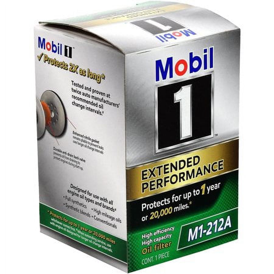 (6 pack case) Mobil 1 m1-212a extended performance oil filter - Walmart.com