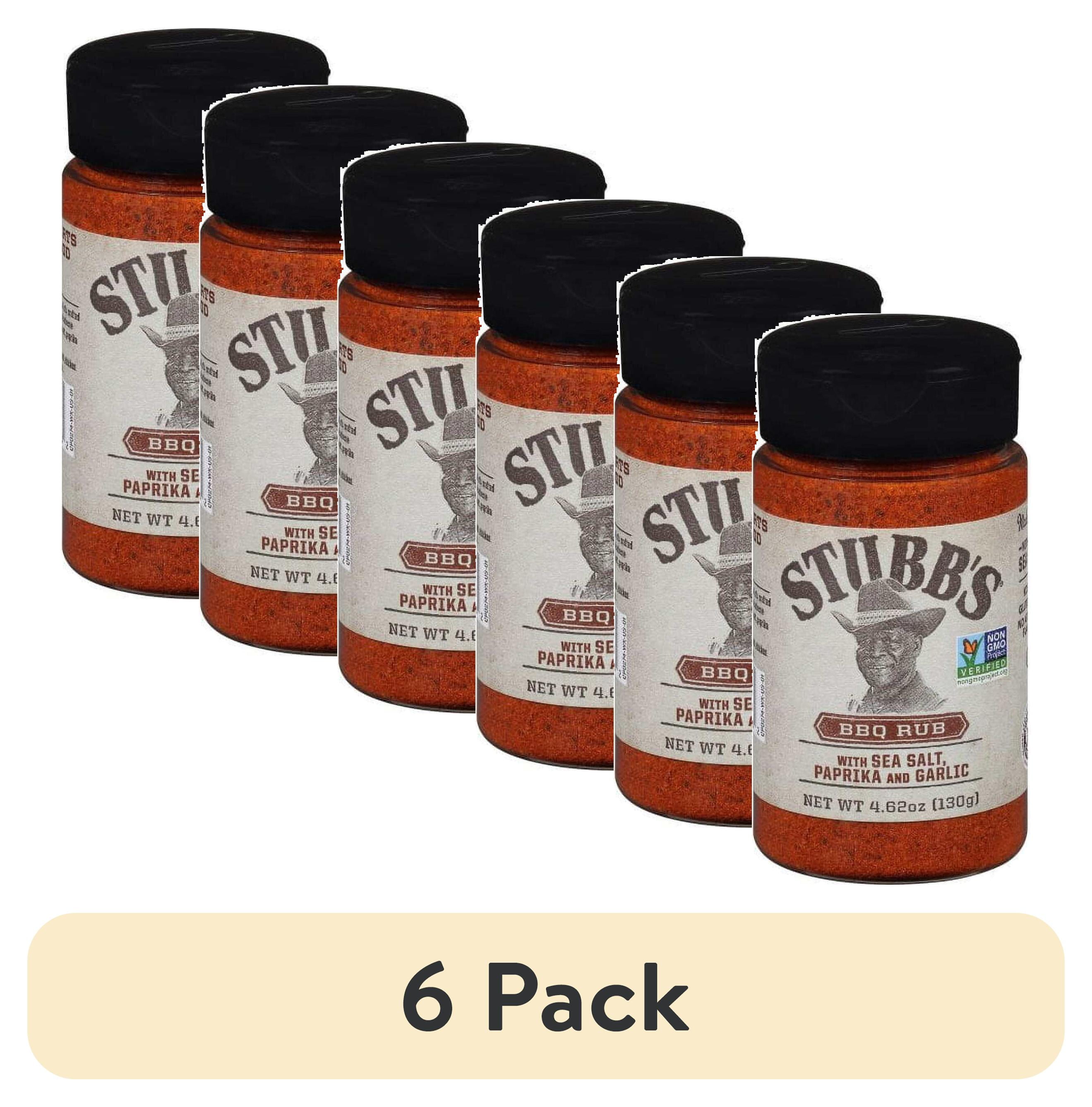 (6 pack) Stubb's BBQ Rub, 4.62 oz - Walmart.com