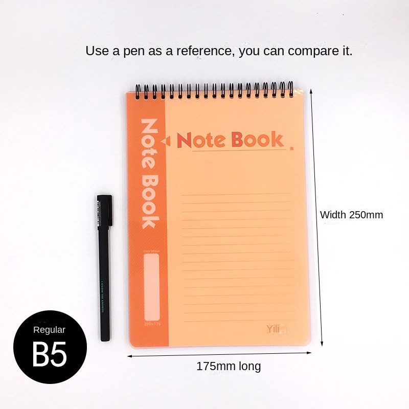 6-pack flip-up coil notebook a4a5b6a6 horizontal line notepad for ...