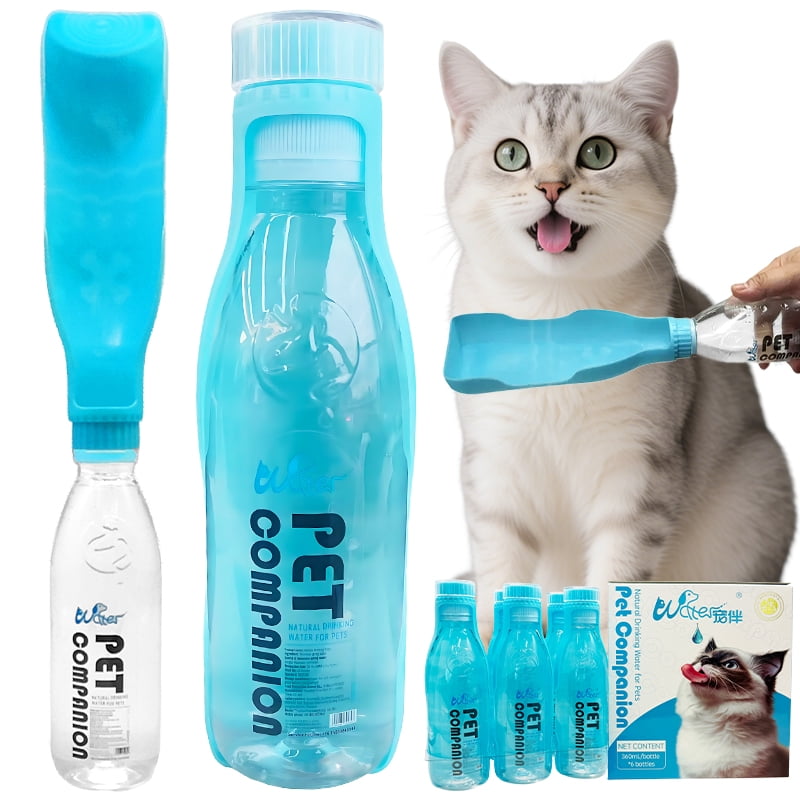 6-pack of pet bottled water - natural mineral water, special for dogs ...