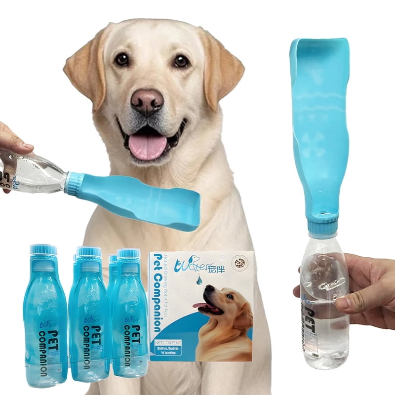 6-pack of pet mineral water - natural drinking water for dogs and cats ...