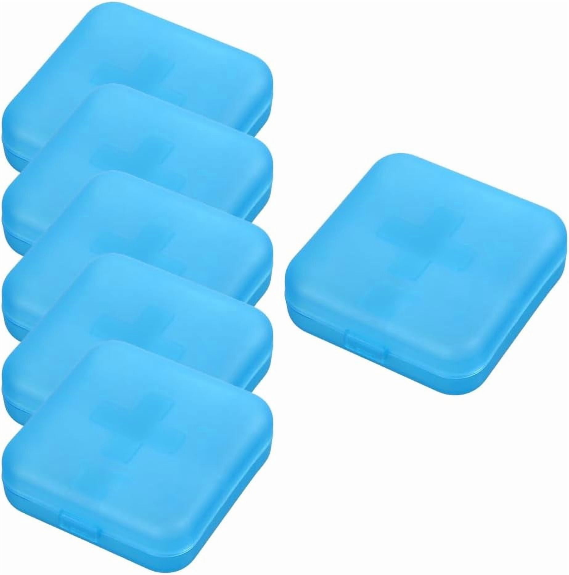 6-pack pill box organizer - portable travel pill box, daily medication ...