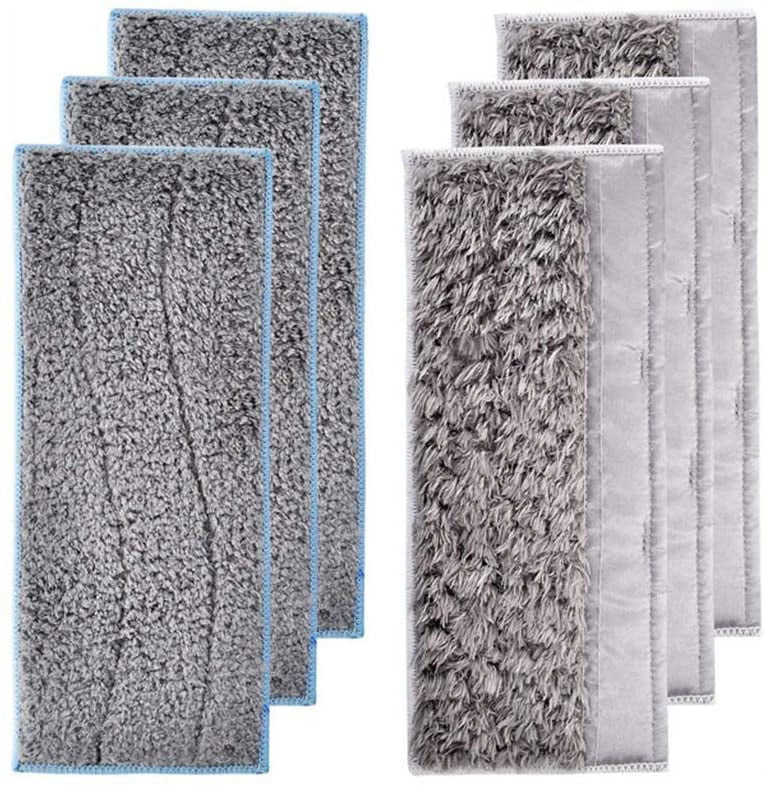 6 pack washable mops for IRobot Braava Jet M6, with 3 wet mopping pads ...