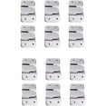 6 pairs [12-pack] hidden mounting bracket embedded interlocking hanging ...