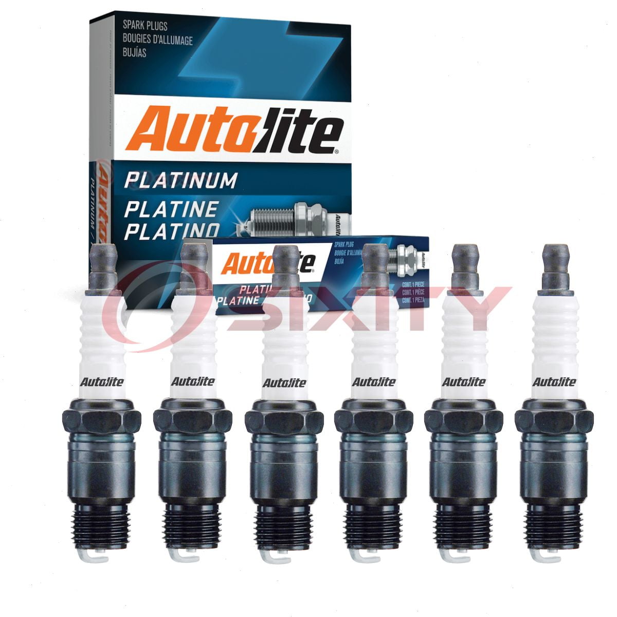 6 pc Autolite AP145 Platinum Spark Plugs for 10 121 4000 4323 5029 ARF4 ...